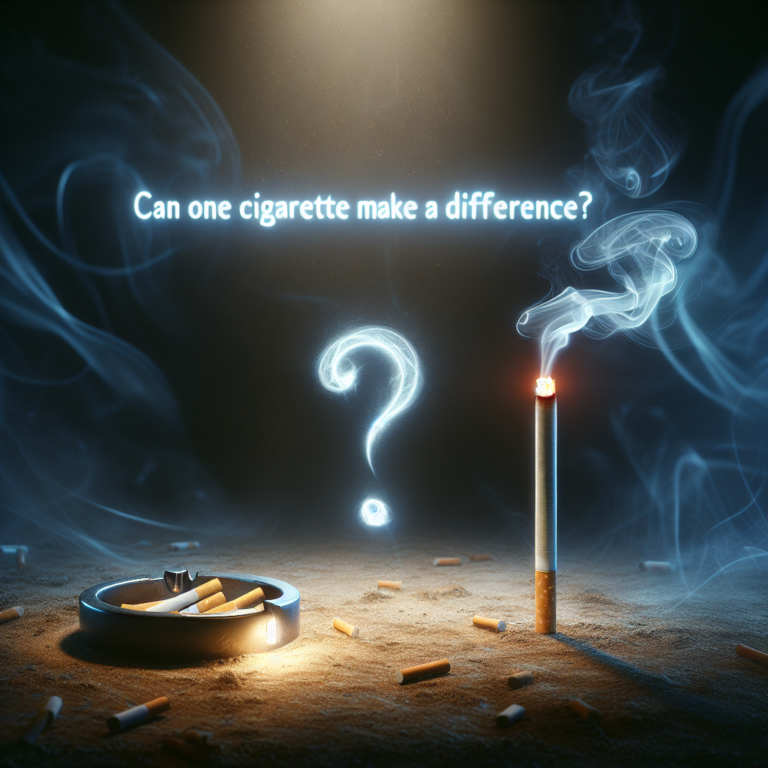 1 sigaradan bir şey olur mu? - Hayat Ansiklopedisi